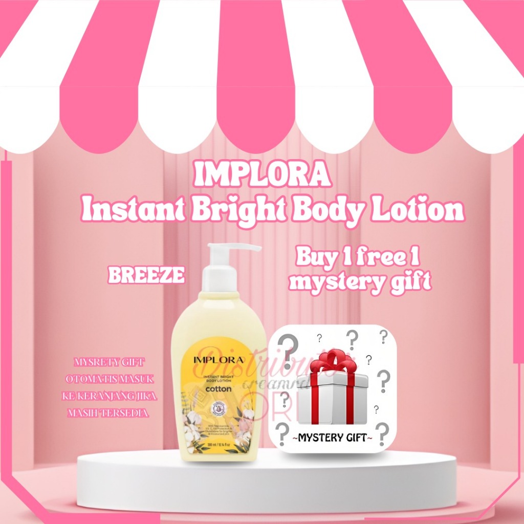 Jual IMPLORA Instant Bright Body Lotion 300ml |ORIGINAL | Shopee Indonesia