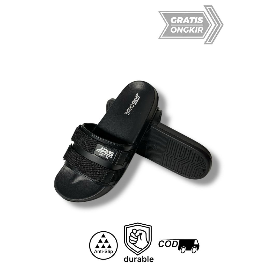 Jual Sendal Slop Pria Sendal Slide Pria Sendal Slip On Pria | Shopee ...