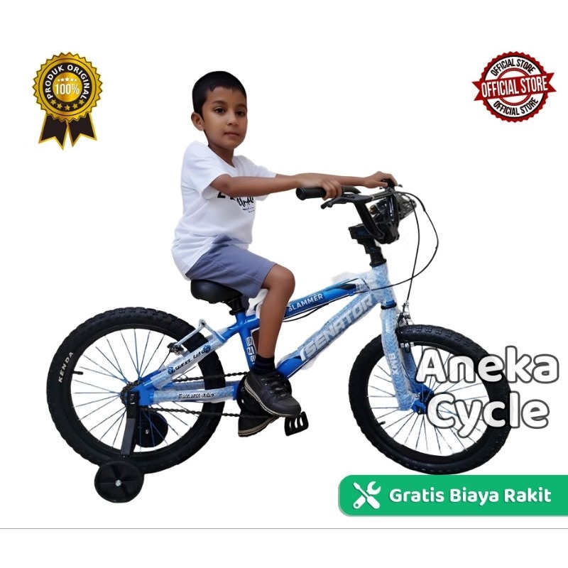 Jual Sepeda BMX Senator Slammer 18 inch | Shopee Indonesia