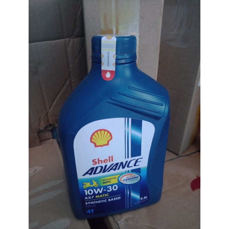 Jual Oli SHELL ADVANCE AX7 MATIC 800ML | Shopee Indonesia