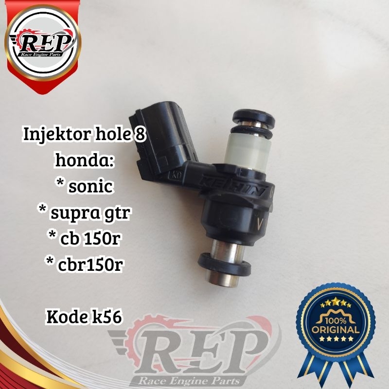 Jual injektor lubang 8 hole 8 honda cb 150r cbr150r sonic supra gtr ...