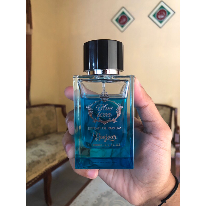 Jual BONJOUR BLUE ICON (PRELOVED) | Shopee Indonesia