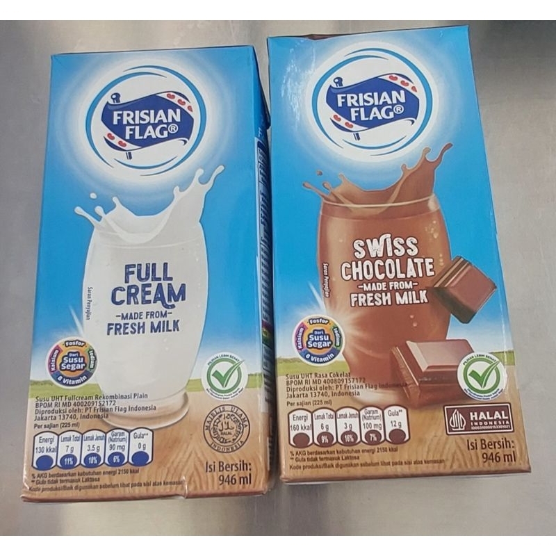 Jual FRISIAN FLAG SUSU UHT 946 ML | Shopee Indonesia