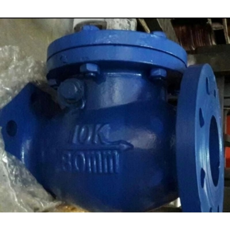 Jual Swing Check Valve 2-1/2" DN65 Cast Iron Flange JIS 10K Yone ...