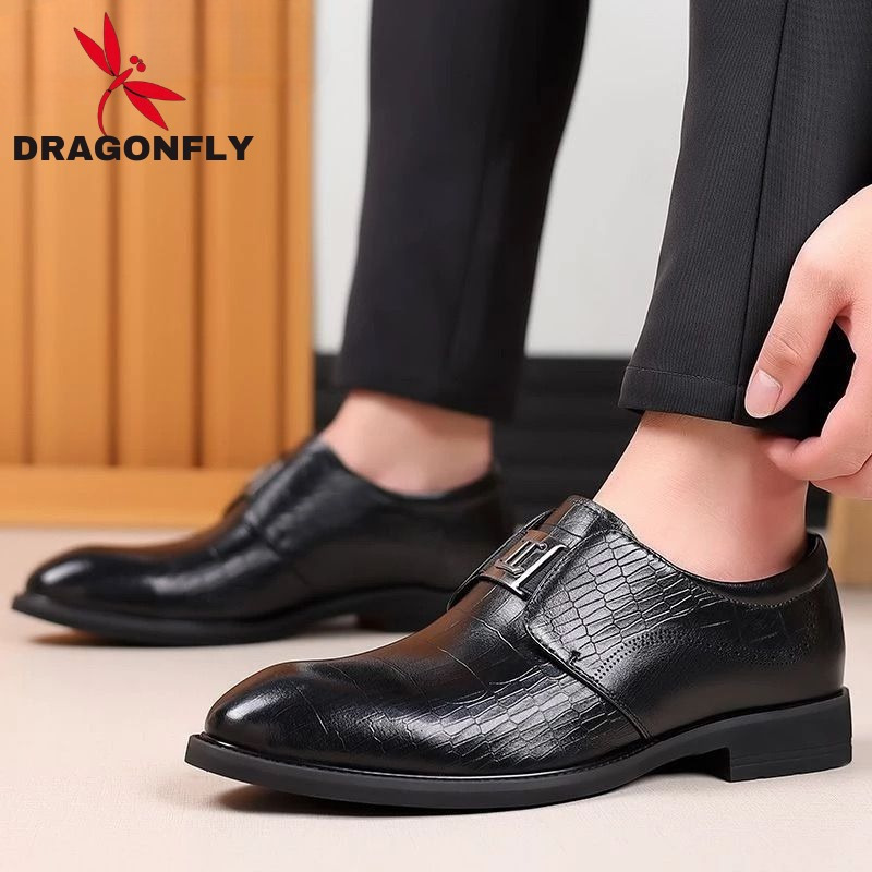 Jual Sepatu Kulit Pria Coklat Hitam Sepatu kulit bisnis kulit sapi ...