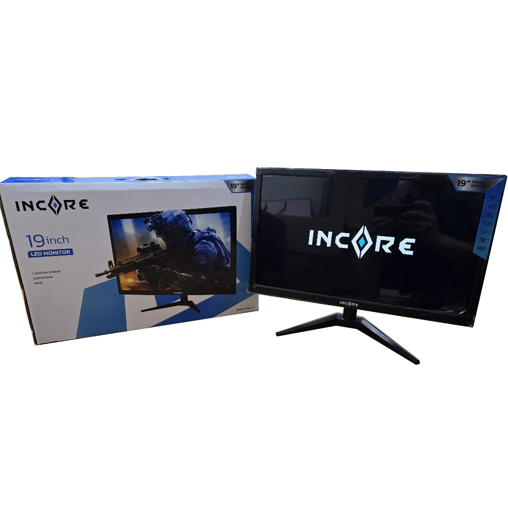 Jual PROMO MONITOR INCORE 19 INCH HDMI VGA / MONITOR LED 19 INCH HDMI ...
