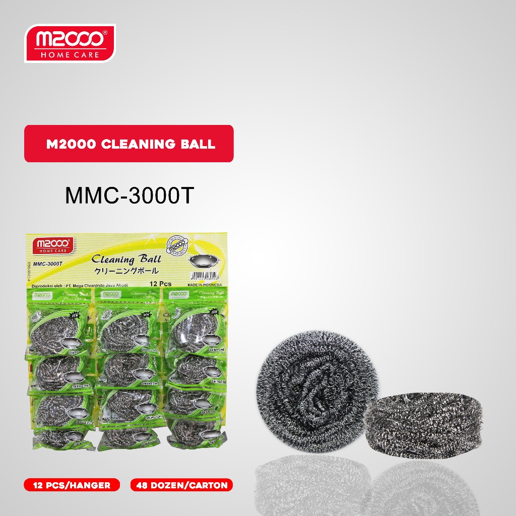 Jual M2000 Sabut Stainless Kawat Cuci Piring Ekonomis/ MMC-3000TB ...