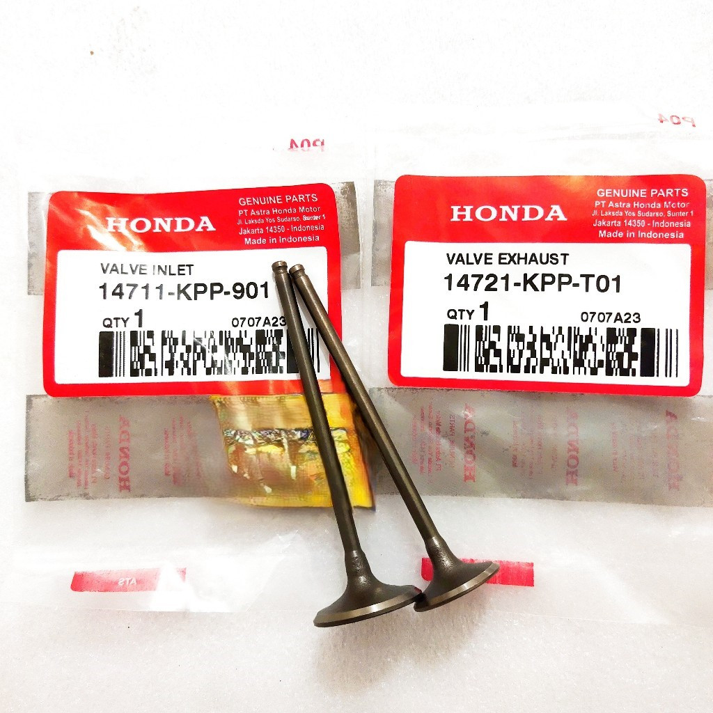 Jual 14711-KPP-901 14721-KPP-T01 Klep Set Honda CB150R Old, CBR150R K45 ...