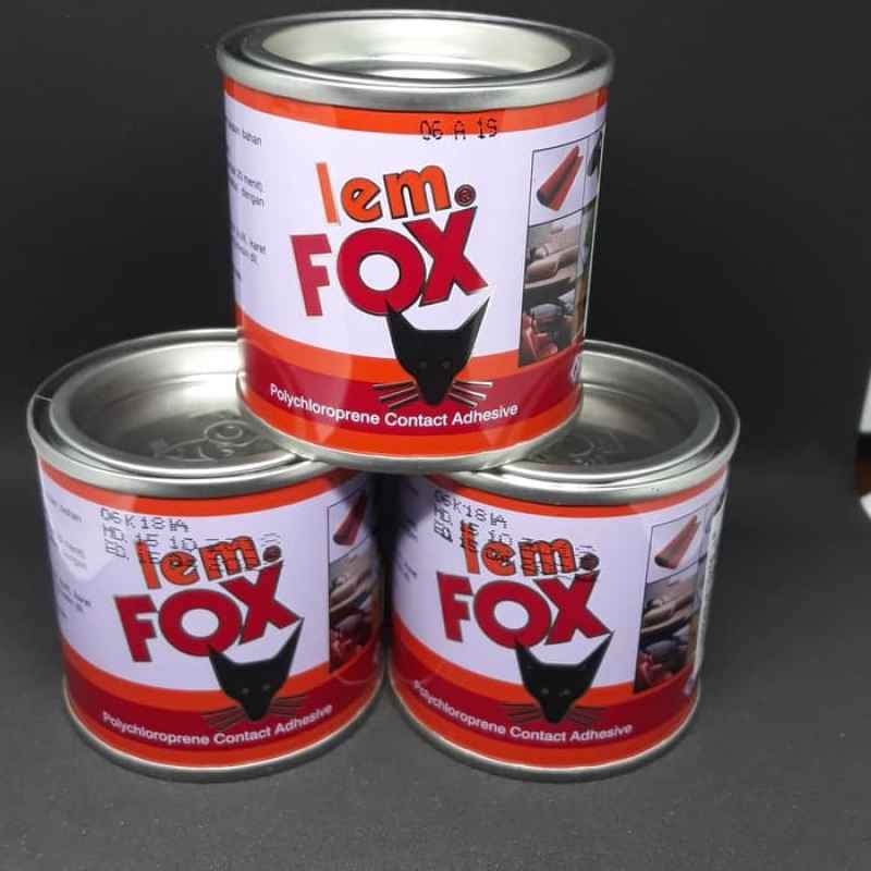Jual LEM FOX 70GR KALENG MERAH DAN BIRU | Shopee Indonesia