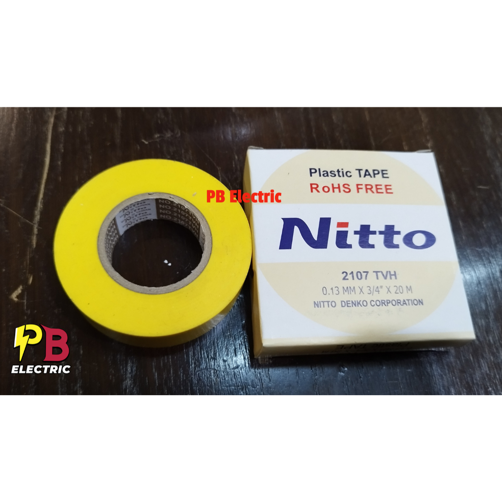 Jual Isolasi Listrik Nitto 4 Warna / Isolasi Listrik Merk Nitto Warna ...
