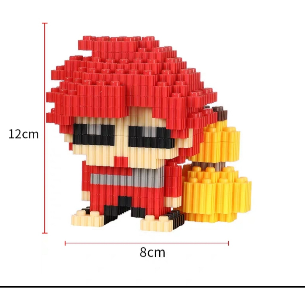 Jual Nano Block Doraemon Rengoku Donad Duck Sonic Knuckles Brick Mainan Balok Susun S5 55 ...