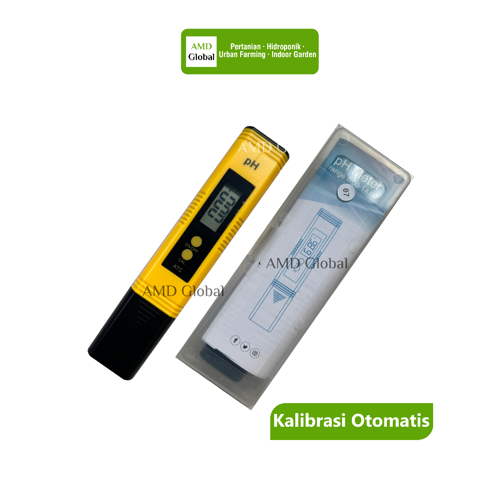 Jual pH Meter Auto Calibrate Kalibrasi Otomatis Pengukur Keasaman Air ...