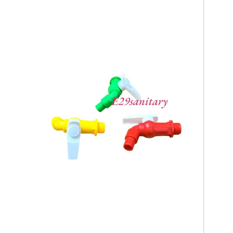 Jual 1/2" ISCO / Kran Air Tembok Taman PVC Plastik MURAH BAGUS ISCO 1/2 ...
