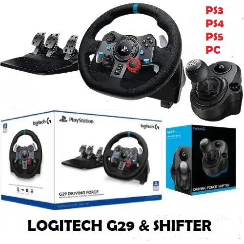 Jual LOGITECH G923 G920 G29 Racing Wheel and SHIFTER | Shopee Indonesia