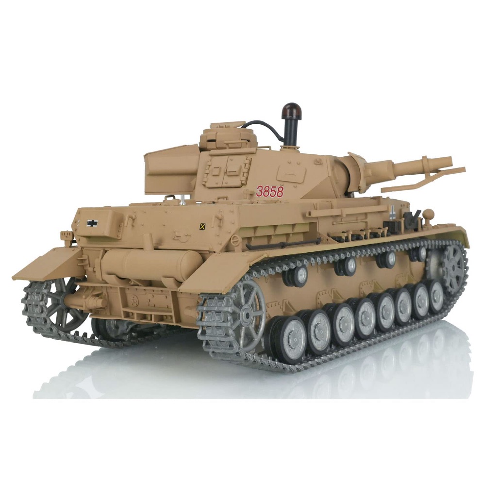 Jual Heng Long 3858-1 2.4GHz 1/16 Scale Simulation Model PANZER-IV RC ...