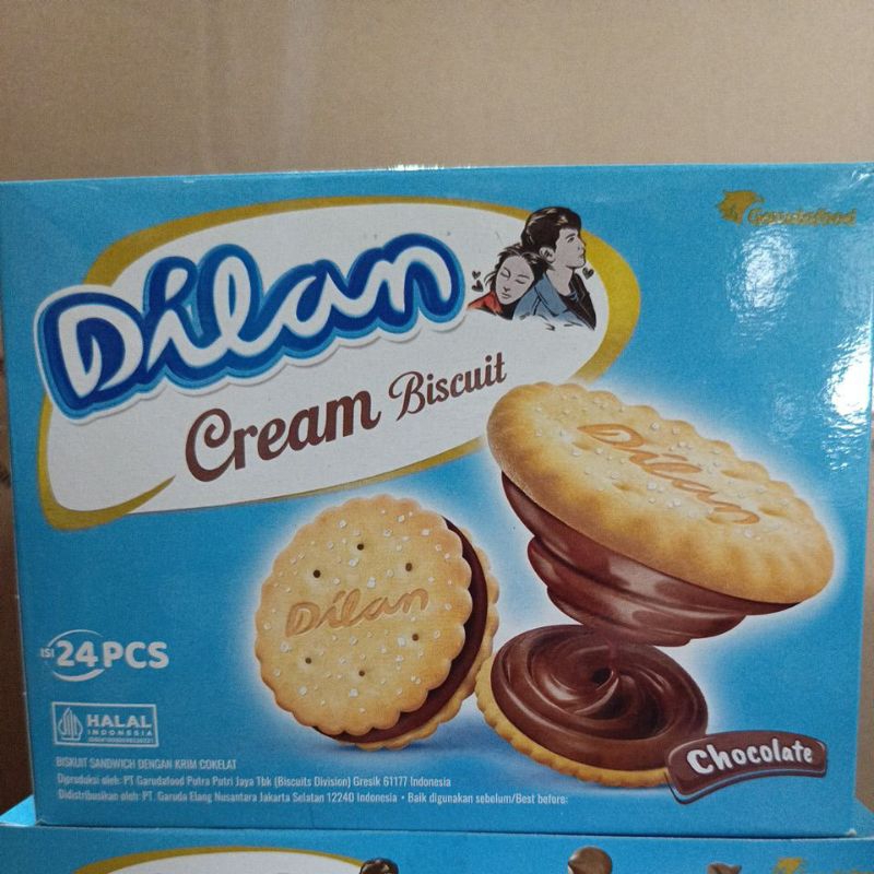 Jual Dilan Cream biskuit 24 pcs | Shopee Indonesia