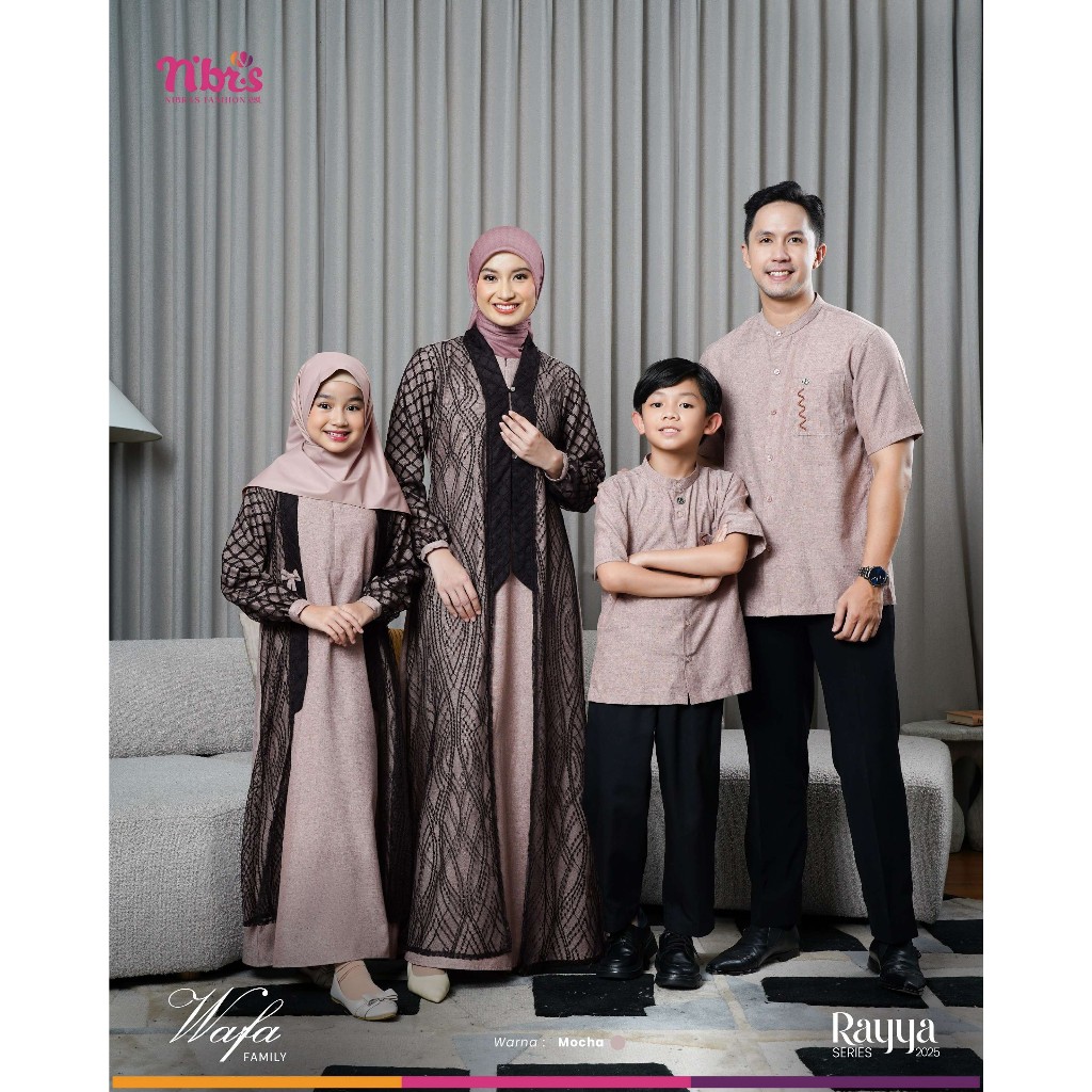 Jual WAFA MOCHA GAMIS DEWASA DAN KOKO DEWASA SARIMBIT NIBRAS 2025 | Shopee Indonesia