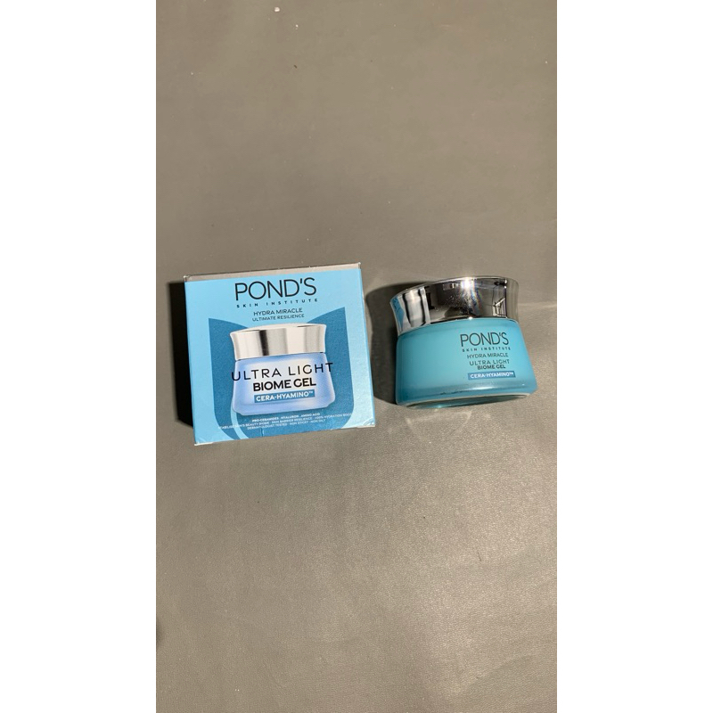 Jual PONDS HYDRA MIRACLE ULTRA LIGHT BIOME GEL - HYDRATING MOISTURIZER ...
