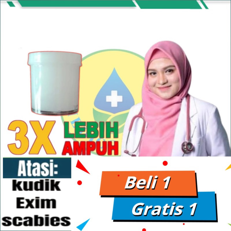 Jual BELI 1 DAPAT 2 KRIM RACIKAN SPESIALIS KULIT UNTUK EKSIM SCABIES ...