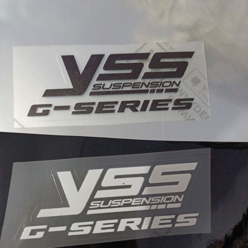 Jual STIKER YSS SUSPENSION G SERIES STIKER SKOK MOTOR UV TRANSPARAN ...