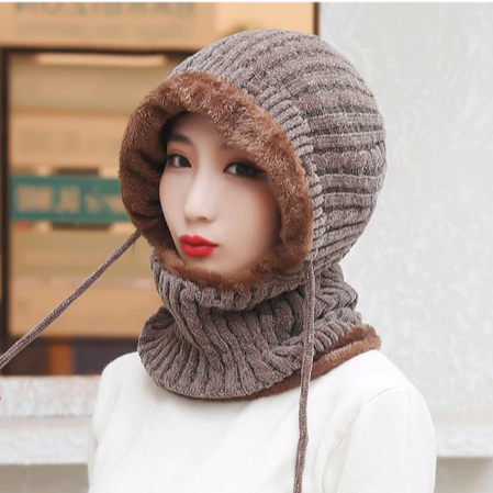 Jual Topi Kupluk Syal Musim Dingin Topi Winter / Salju 011 | Shopee ...