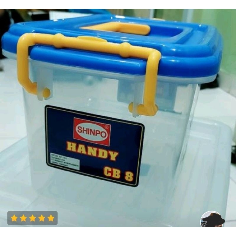 Jual Box Container CB 8 Liter Handy Shinpo / Kontainer Industri Plastik ...