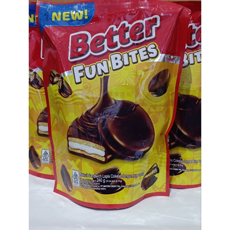 Jual Better Fun Bites 240 gr ( 24 pcs ) | Shopee Indonesia