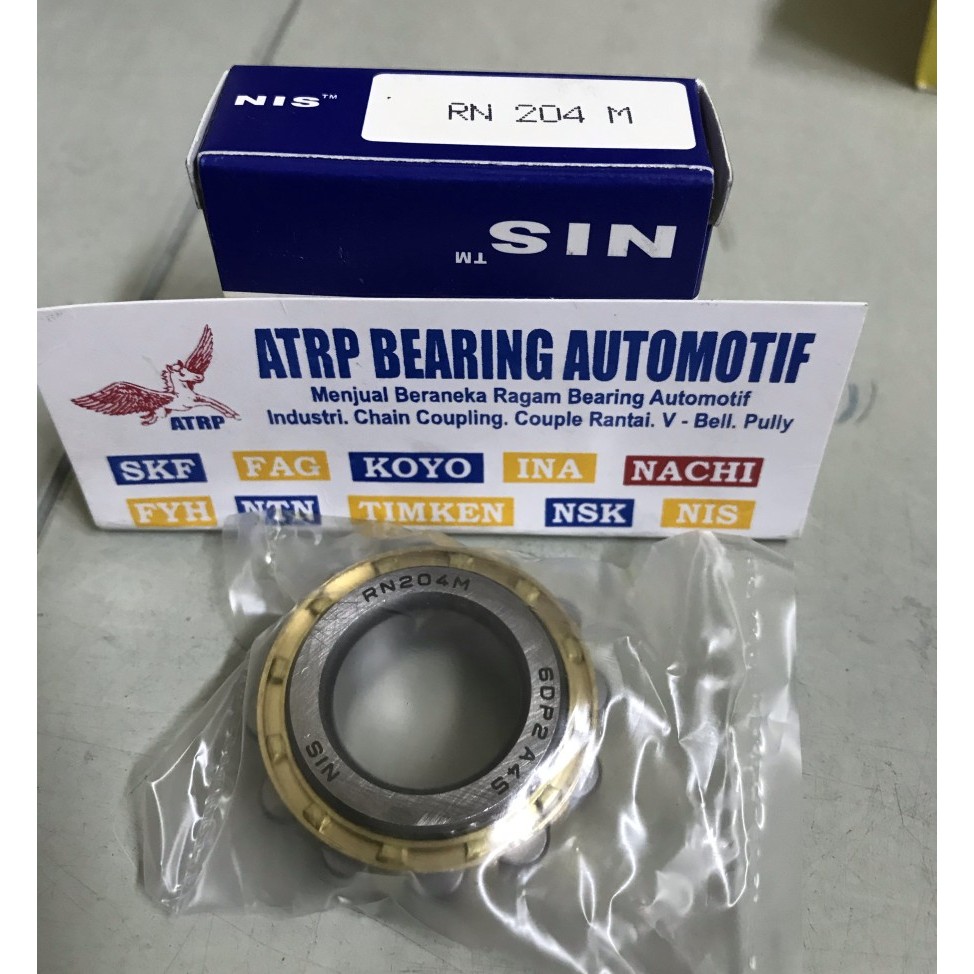 Jual CYILINDRICAL ROLLER BEARING RN 204 M EKSENTRIK RN204M NIS | Shopee ...
