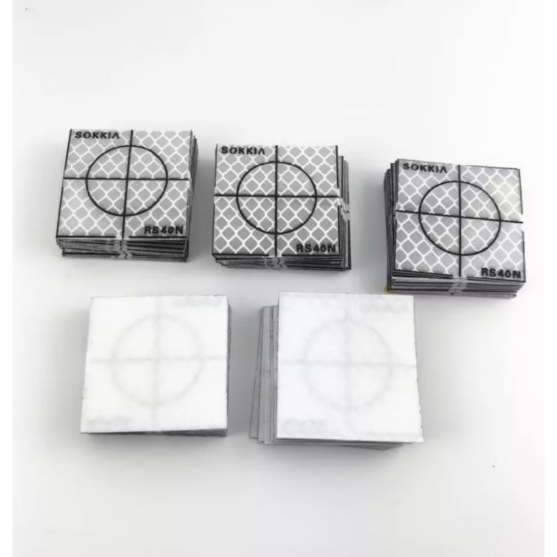 Jual Stiker Target sokkia / Reflector sheet sokkia 5x5 mm | Shopee ...