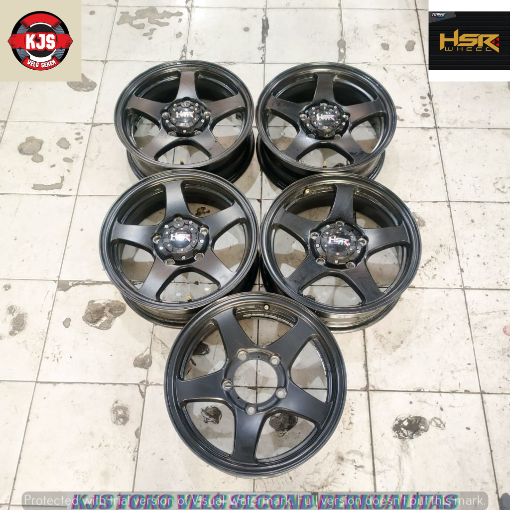 Jual VELG RACING SECOND MODEL HSR MATRIX RING 16 PCD 5X139.7 OFFSET 22 LEBAR 5.5 RATA COCOK BUAT ...