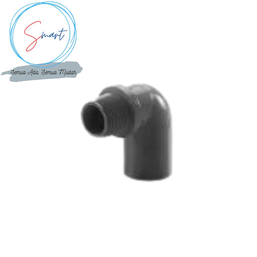 Jual SCG Valve Elbow AW 1/2 inch Knee Drat Luar Sambungan Fitting Pipa PVC | Shopee Indonesia