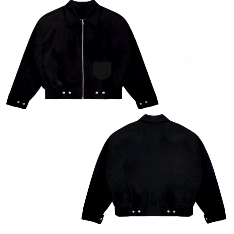 Jual WORK JAKET POLOS BOXY CUTTING PARASUT | Shopee Indonesia