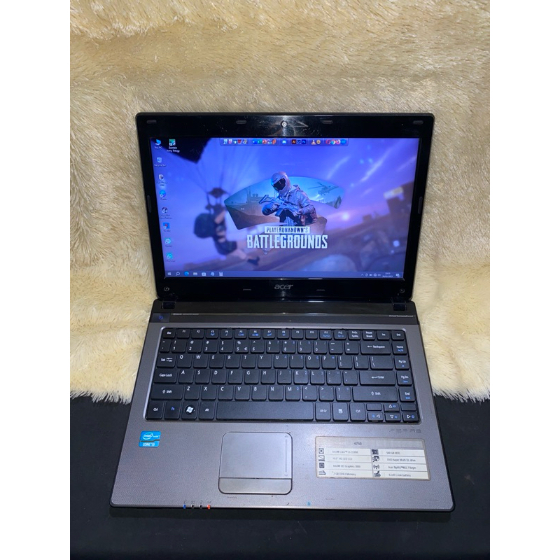 Jual Laptop Acer Aspire 4750 (RAM 8GB, SSD 128GB, HDD 640GB) (NO MINUS ...