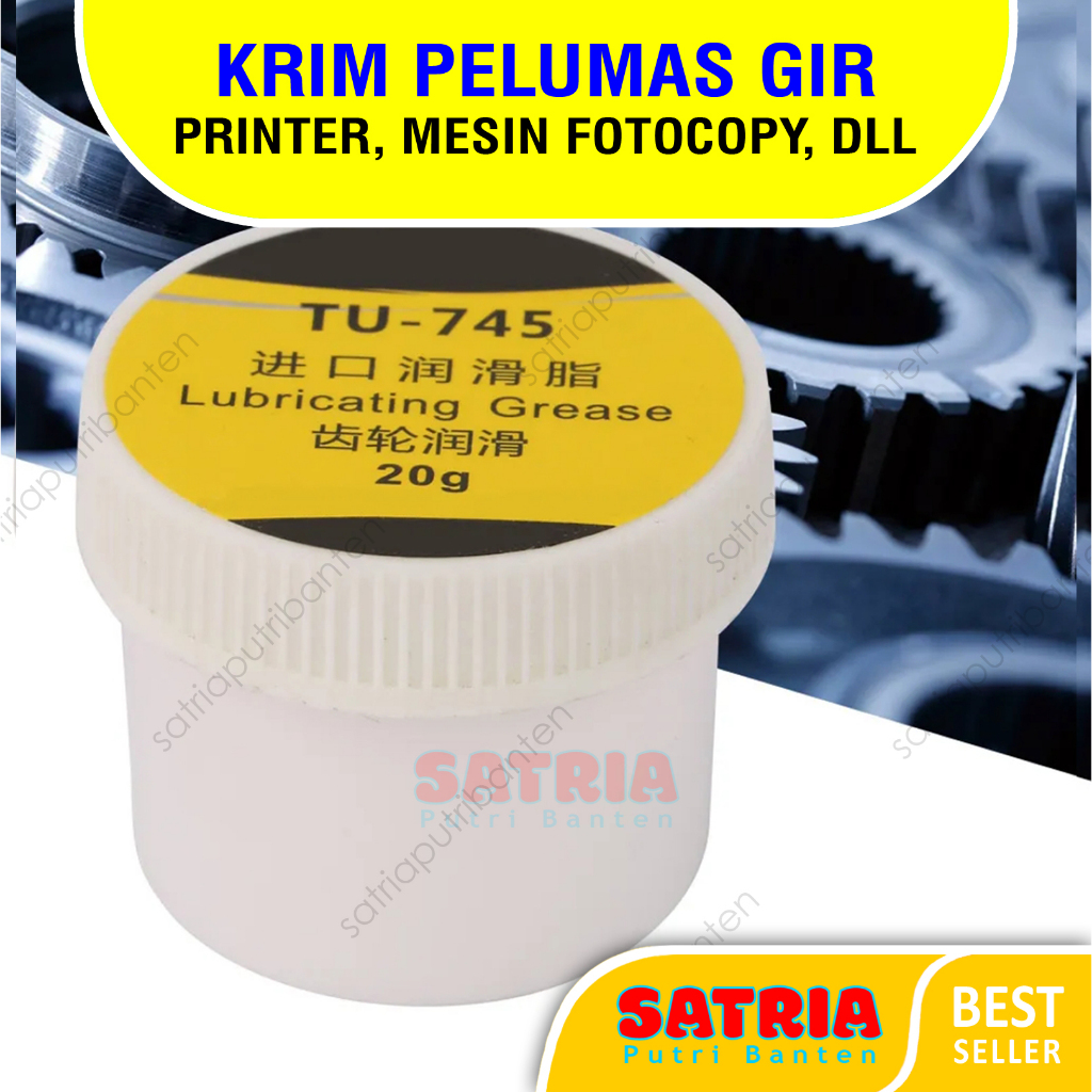 Jual Krim Cream Pelumas Gir Printer Mesin Fotocopy | Grease Gear ...