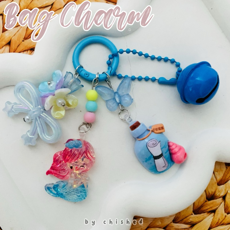 Jual Bag Charm Rantai Mermaid/ Mini Strap Chain/ Gantungan Kuku ...