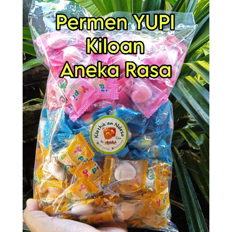 Jual PERMEN YUPI KILOAN ANEKA RASA MIX RASA EXP 03 FEB 2027 | Shopee ...