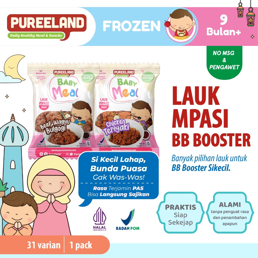 Jual Lauk Mpasi BB Booster / Lauk Frozen Mpasi extra Protein dan Lemak ...