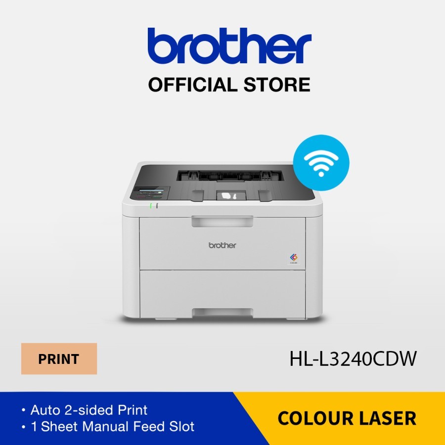 Jual Printer Brother HL-L3240CDW Compact Printer Laser Color LED Printer | Shopee Indonesia