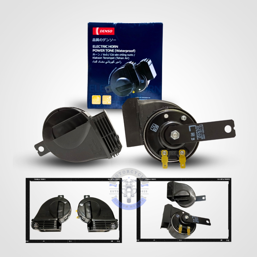 Jual KLAKSON DENSO KEONG WATERPROOF KLAKSON MOBIL DAN MOTOR KLAKSON ...