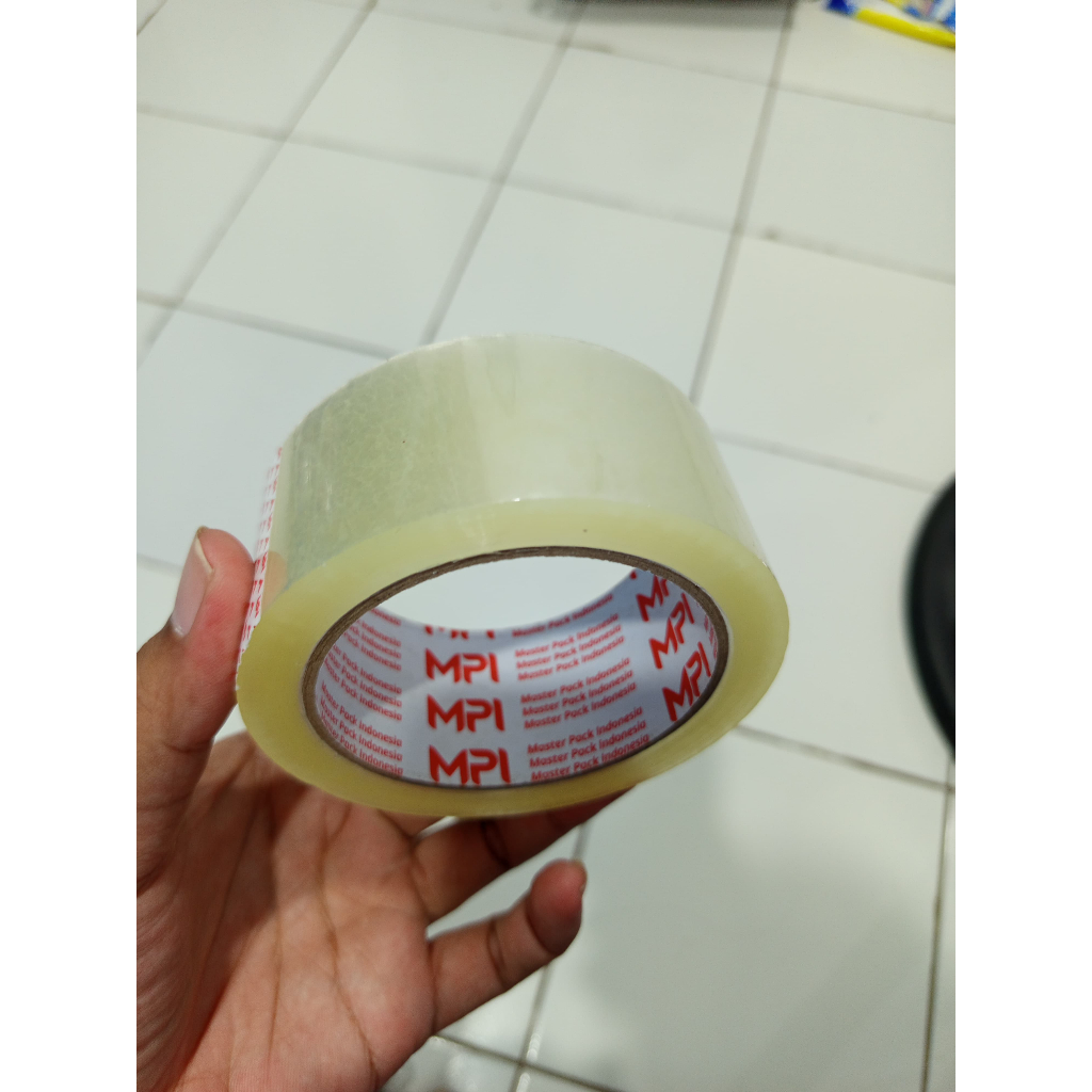 Jual Lakban bening 45x90 yard murah MPI/ Lakban packing murah/lakban ...