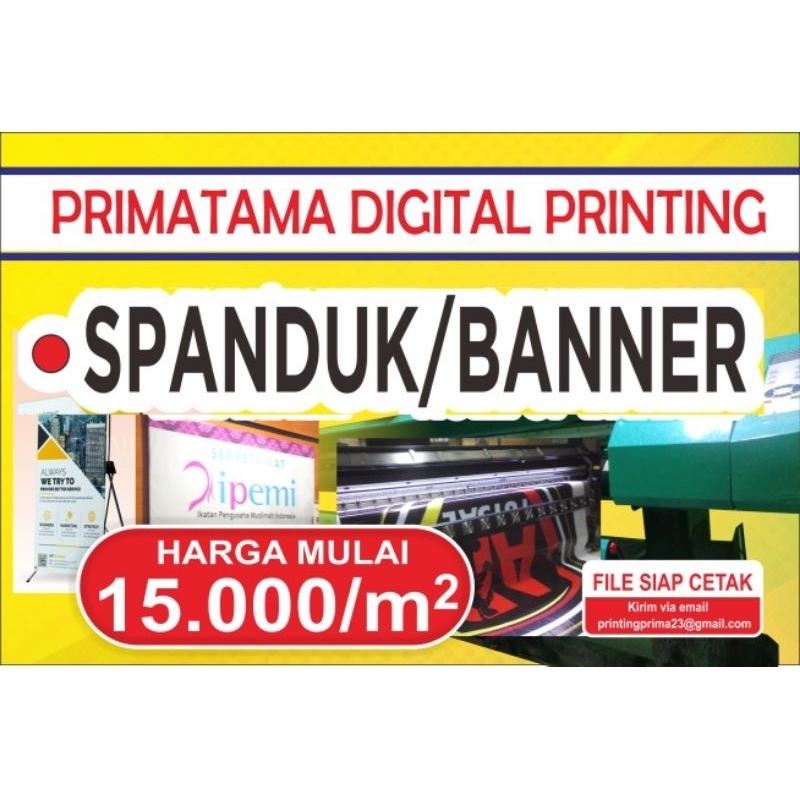 Jual Banner / Flexy / Frontlite 280gsm | Shopee Indonesia