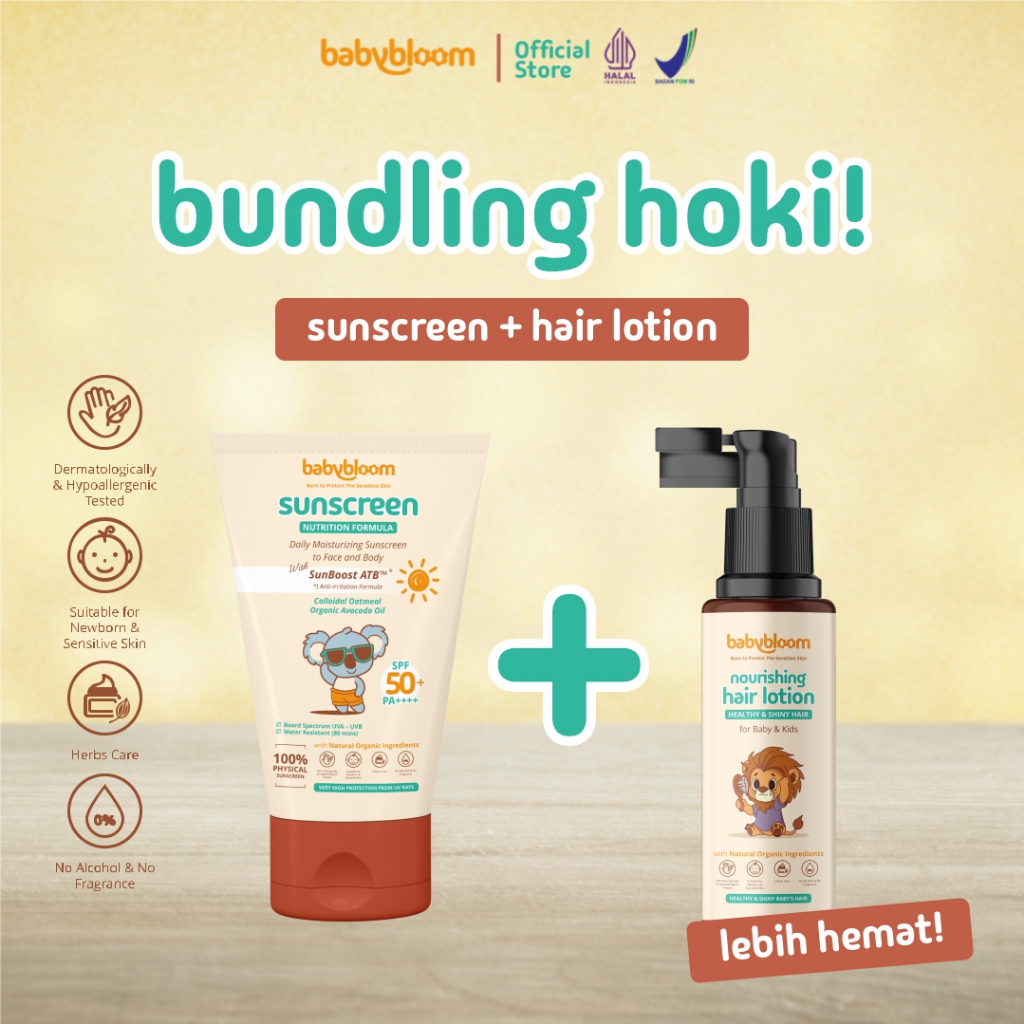 Jual SPECIAL BUNDLING BabyBloom Physical Sunscreen Anak & Bayi 50 gr ...