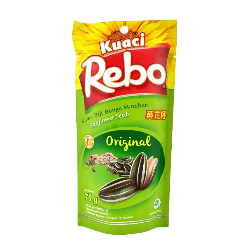 Jual Kuaci Rebo 70gr - Rasa Original | Shopee Indonesia