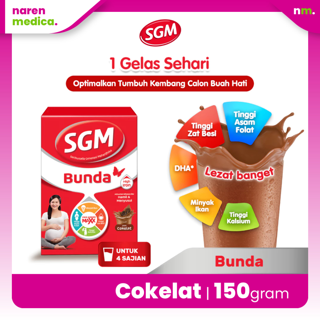 Jual SGM Bunda Pro-GressMaxx Tinggi Zat Besi | Cokelat & Stroberi - Susu Bubuk 150 gr | Shopee ...