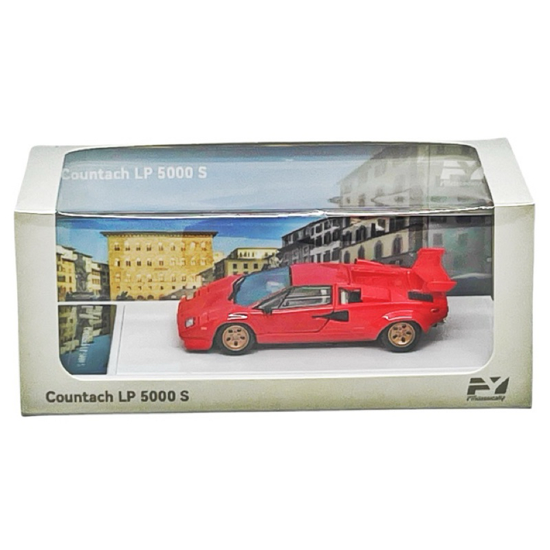 Jual Finclassically 64 Countach LP5000 Red Limited Edition | Shopee ...