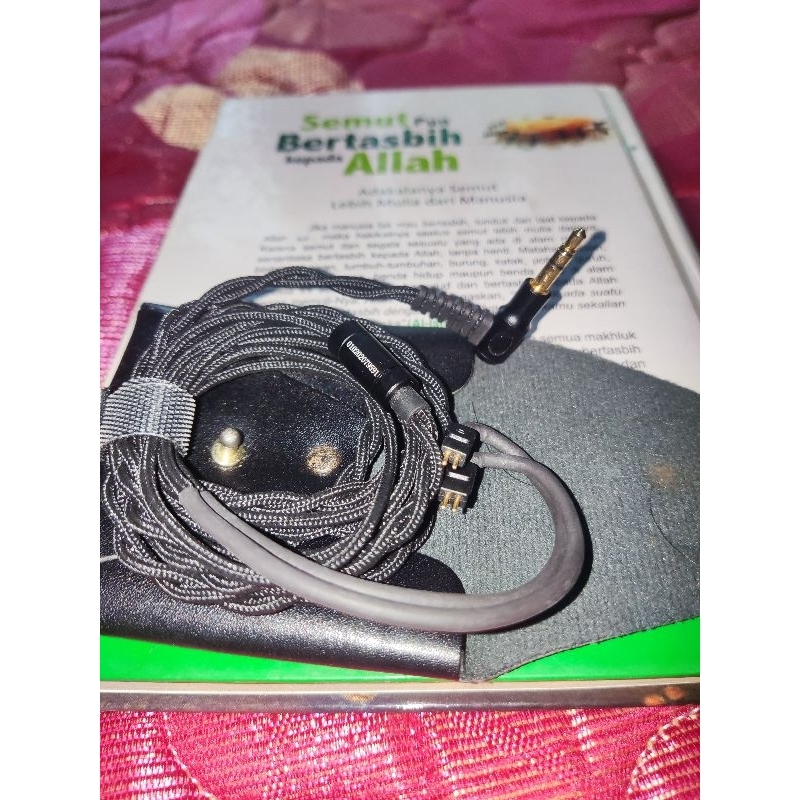 Jual MOONDROP ARIA Kabel 2 pin 3.5mm + Pouch - in ear monitor IEM ...