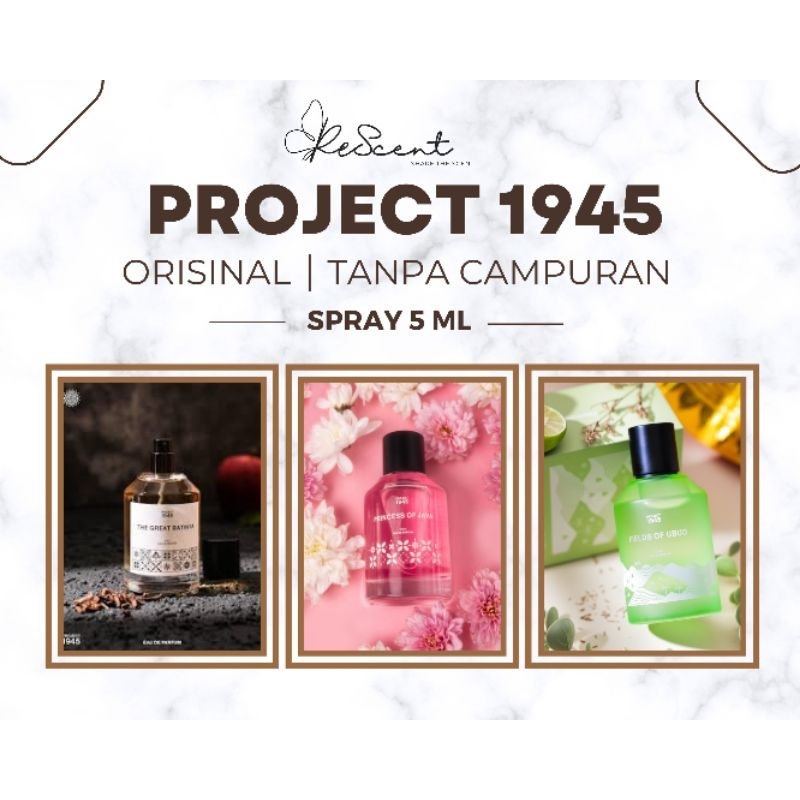 Jual Project 1945 Decant 5 ml | Princess of Java | The Great Batavia ...