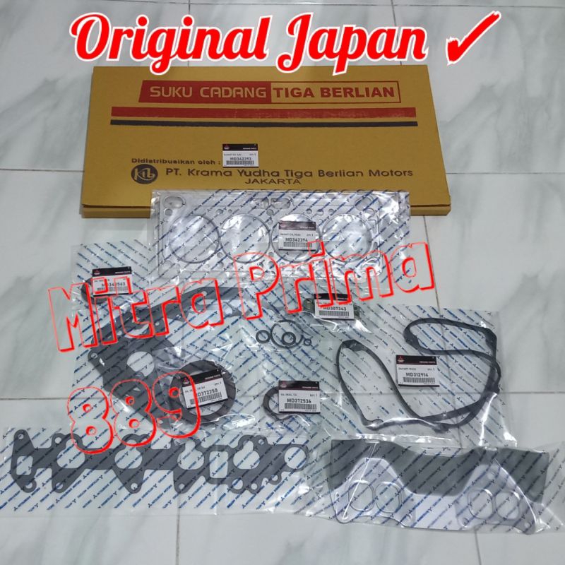 Jual Packing Paking Gasket Full Set Kuda Bensin 1.6 1.600cc Original ...