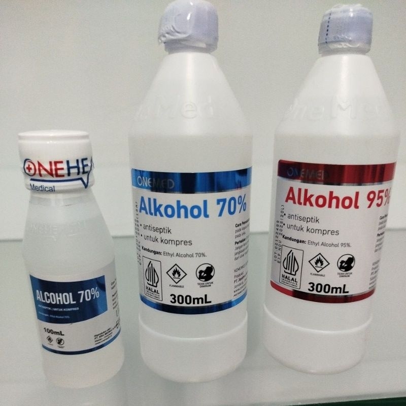Jual Alkohol 70% 95% One Health One Med Alcohol 70 95 % Onehealth ...