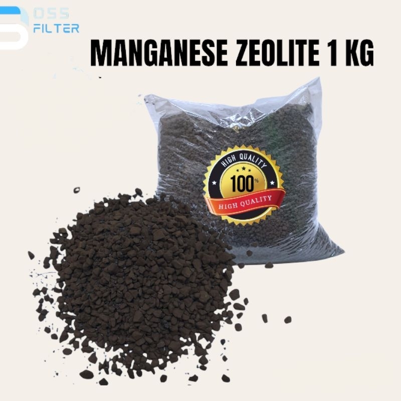 Jual Manganese Zeolit Super / Ferolite / Media Filter Air 1 kg | Shopee ...